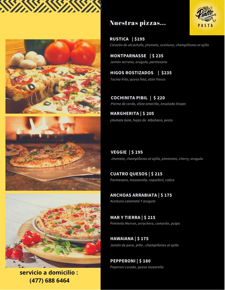 Piatto Pasta Ensaladas, Pastas, Postres, Mac and Cheese en León, Guanajuato